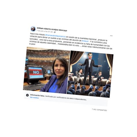 Luisa González Votó ‘no Para Donar Un Sueldo A Las Víctimas De Alausí