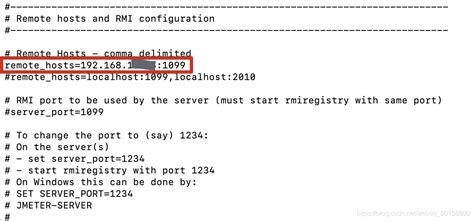 Jmeter远程启动 报错：javarmiremoteexception Cannot Start Macbook Prolocal