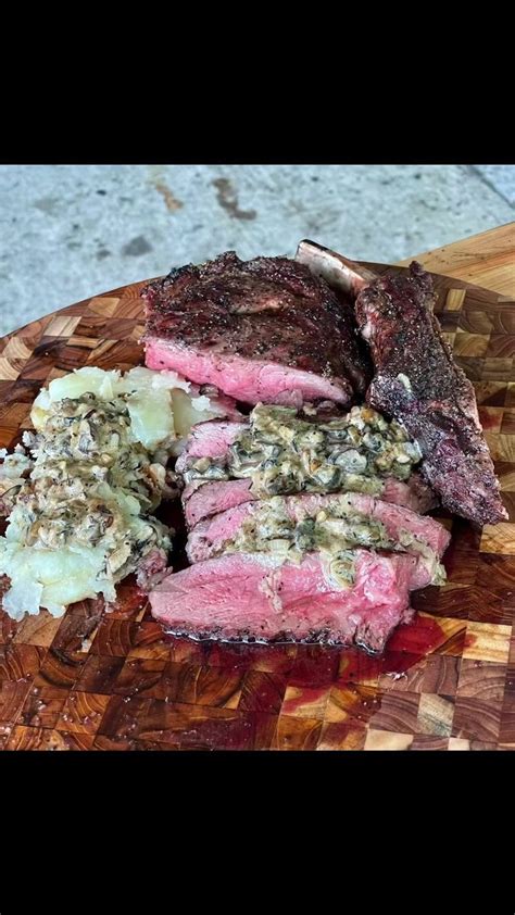 Grilled Tomahawk Ribeye Steak Recipe