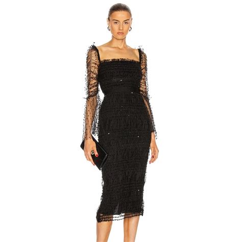 Off Shoulder Elegant Bandages Dress Women Sexy Mesh Patchwork Clothing
