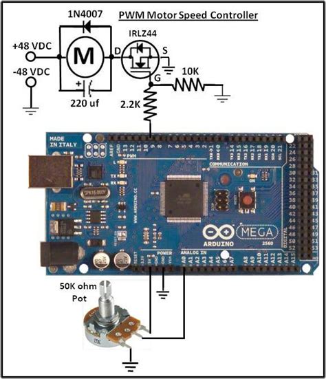 Anpassen Menstruation Kamm Arduino Pwm Motor Control Viel B Ckerei Hat