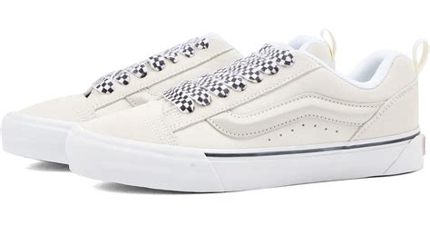 Vans Knu Skool Vlt Lx Sneakers In White Lyst Australia