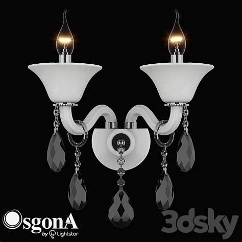 881,620 (MB89189-2) Bianca Osgona by Lightstar - Wall light - 3D model