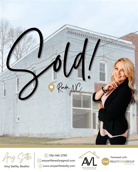 Amy Settle Realtor With Realty One Group Results Wilkesboro Nc