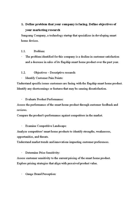 Analyze Problem Through Steps 1 Define Problem That Your Company Is