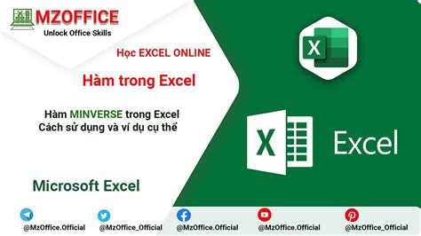 Hàm Minverse Trong Excel Cách Sử Dụng Và Ví Dụ Chi Tiết Mzoffice