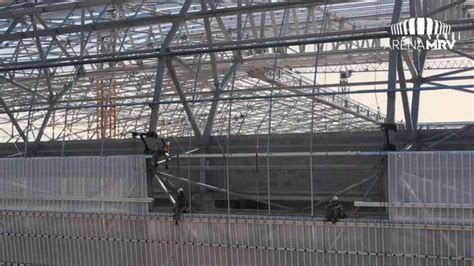 Novo Estádio Do Atlético Mg Arena Mrv Chega A 60 De Conclusão Veja