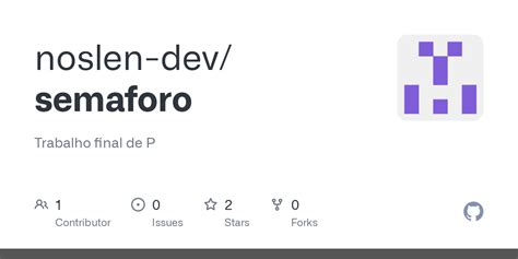 Github Noslen Dev Semaforo Trabalho Final De P