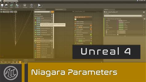 Ue4 Niagara Parameters Youtube