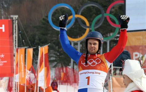 Jeux Olympiques Jo 2018 Ski Alpin Alexis Pinturault Médaillé De