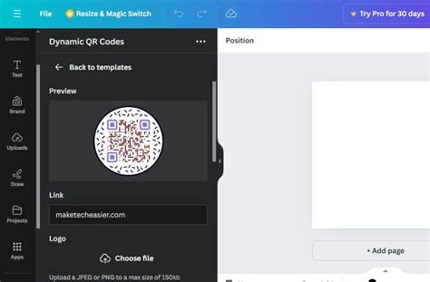 How to Create a QR Code in Canva - Make Tech Easier