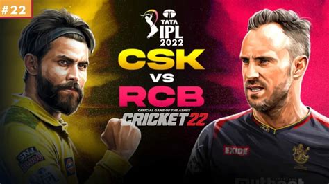 Tata IPL 2022 Chennai Super Kings Vs Royal Challengers Bangalore