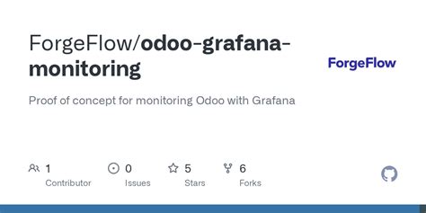 Github Forgeflowodoo Grafana Monitoring Proof Of Concept For
