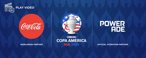 Coca Cola e Powerade anunciam parceria global a Copa América 2024