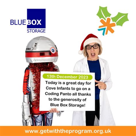 Get With The Program On Linkedin Blueboxstorage Csr Corporatesponsorship Primaryeducation