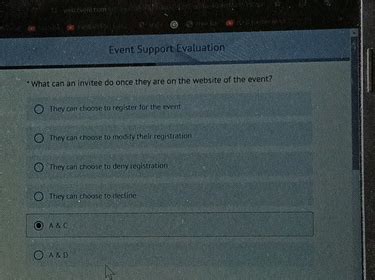 Event Support Evaluation What Can An Invitee StudyX