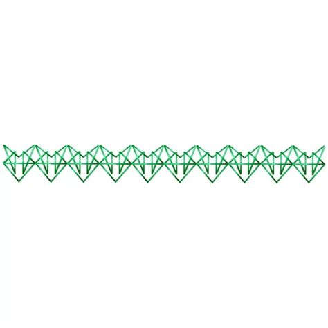 Triangle Zigzag Motif Embroidery Border Design