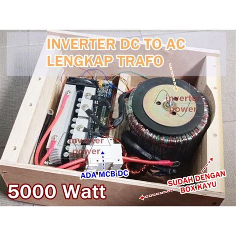 Jual Low Frekuensi Pure Sine Wave 220v 50hz Siap Pake 5000w 48v Kota
