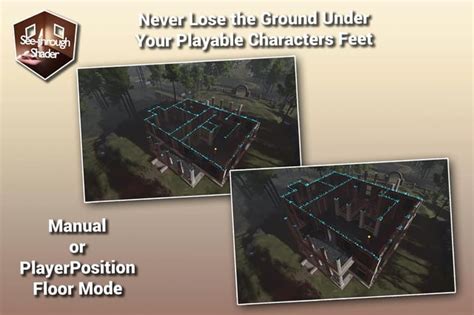 Shadercrew Add That Extra Magic To Your Game With The See Through Shader Runityassets