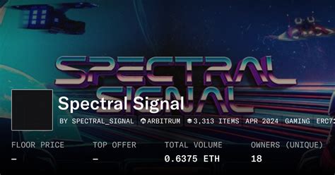 Spectral Signal Collection Opensea