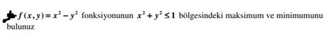 solved find the maximum and minimum values of the function