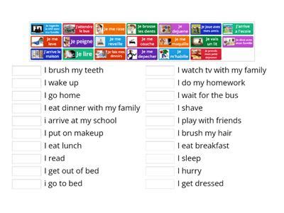 Memory Game Daily Routine Teaching Resources