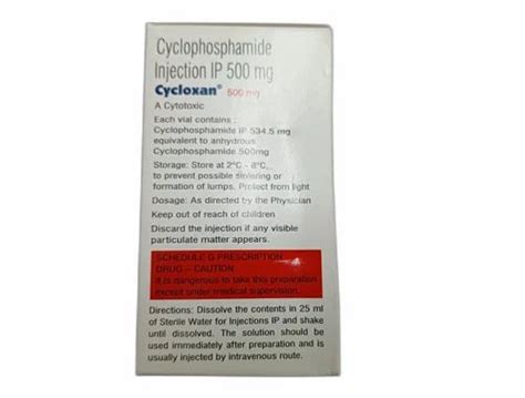 Cycloxan 50mg Injection Cyclophosphamide Zydus At ₹ 87 Vial In Nagpur