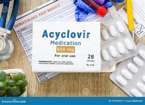 Acyclovir Medication As International Nonproprietary Or Generic Name