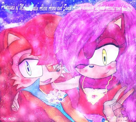 Sallyxsonia On Sonic Yuri Girls Deviantart