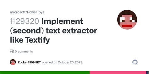Implement Second Text Extractor Like Textify · Issue 29320