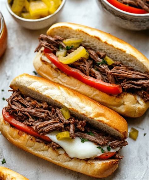 Slow Cooker Italian Beef Sandwiches Recipe