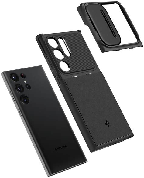 Spigen Schutzhülle Optik Armor Für Galaxy S23 Ultra Schwarz Ab 1999