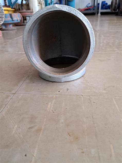 Galvanised 90 Degree Elbow Bend 100mm Dirtworx