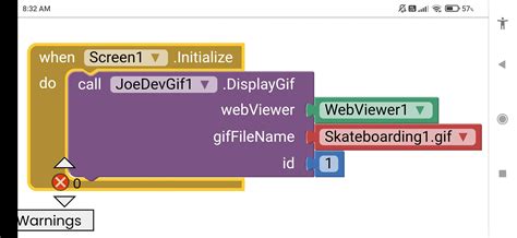 GIF Show Gifs And Click On Them Extensions MIT App Inventor Community