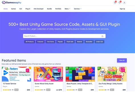 Gameosophys Most Popular Unity Assets And Templates Gameosophy