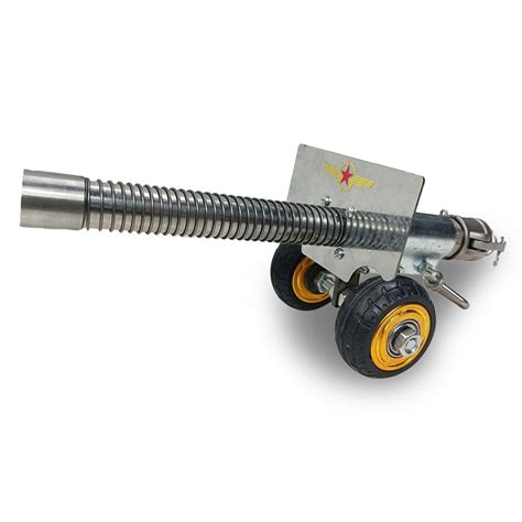 Ysaboxs Firecracker Artillery Cannon Stainless Steel Cannon Model Mini