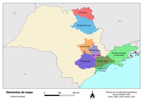 Mapa Das Regiões De São Paulo Roaredu