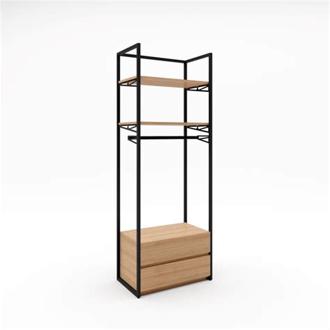 Pensile Con Cassetti E Ripiani H 220 X 80 X 47