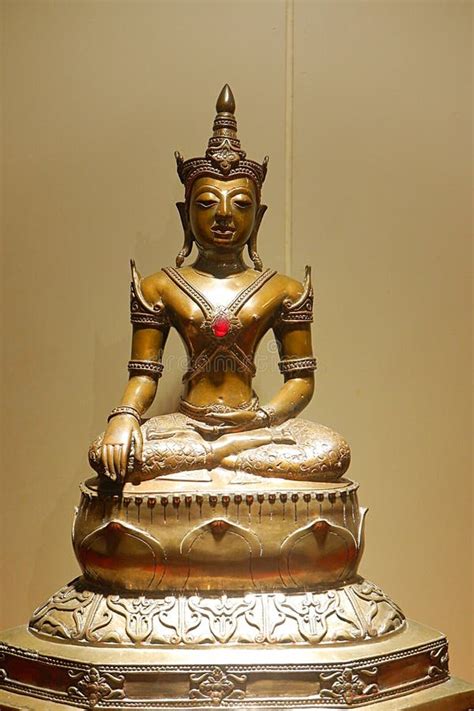 Buddha Statue In Chiang Mai National Museum Stock Image Image Of