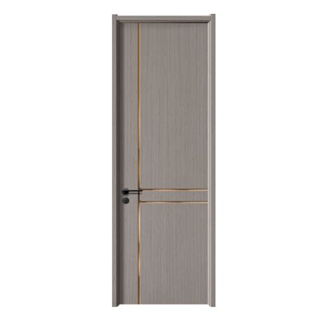 Modern Bathroom Design Interior Wpc Door Single Composite Wood Pvc Door