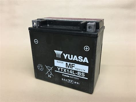 Battery YUASA YTX14L-BS (Maintenance Free Type) 12V 12Ah - rungseng