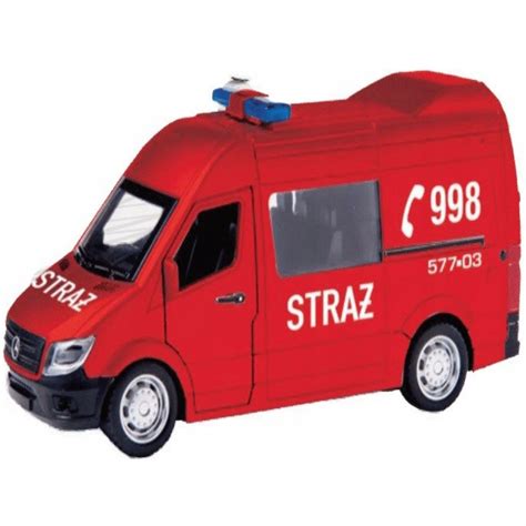 MODEL METALOWY MERCEDES BENZ SPRINTER 1-32 STRAŻ 12537030288 - Allegro.pl