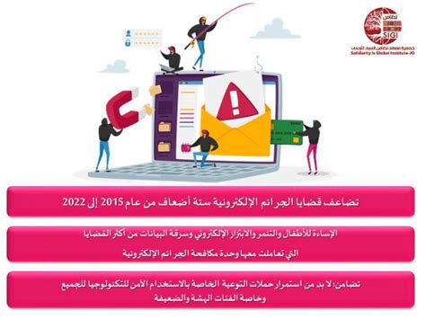 جو 24 تضامن ارتفاع عدد قضايا الجرائم الإلكترونية في الأردن إلى