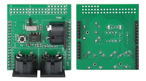 Placa Midi Shield Breakout Para Arduino Digital R3 Avi Pic Cuotas Sin