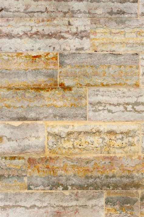Old Rusty Concrete Block Wall Stock Image Image Of Vertical Surface