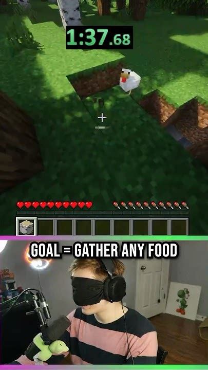Blindfolded Minecraft Is Tough Minecraft Streamclips