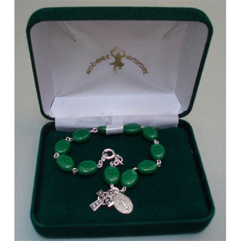 Shamrock Bracelet Sterling The Robert Emmet Company Inc