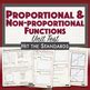 Proportional Non Proportional Functions Unit Test By Hit The Standards