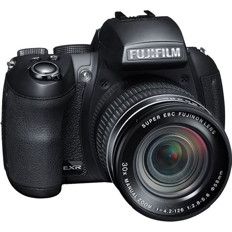 Fujifilm FinePix HS30EXR Digital Camera Black 16229347 B H