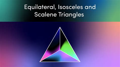 Equilateral Isosceles And Scalene Triangles Maths Learn Online